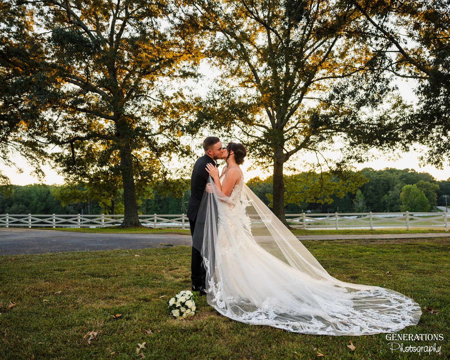 Emily and Tripp's wedding day at Holcombe's Estate Venue - genfoto.com blog